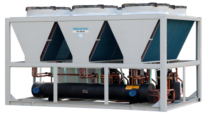 Air-cooled Scroll Chiller (Heat Pump) Hi-Mod V series - ORTUS HVAC