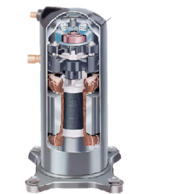 Air-cooled Scroll Chiller (Heat Pump) Hi-Mod V series - ORTUS HVAC